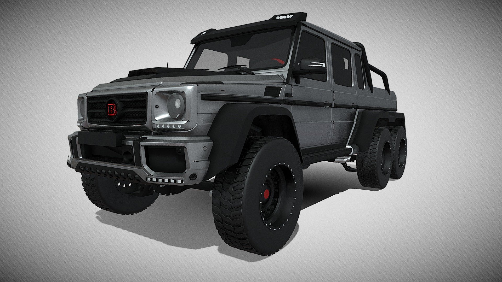 Brabus XLP 800 6X6 Adventure - $12 - 3D model by Chaserfan [1dfbc25 ...