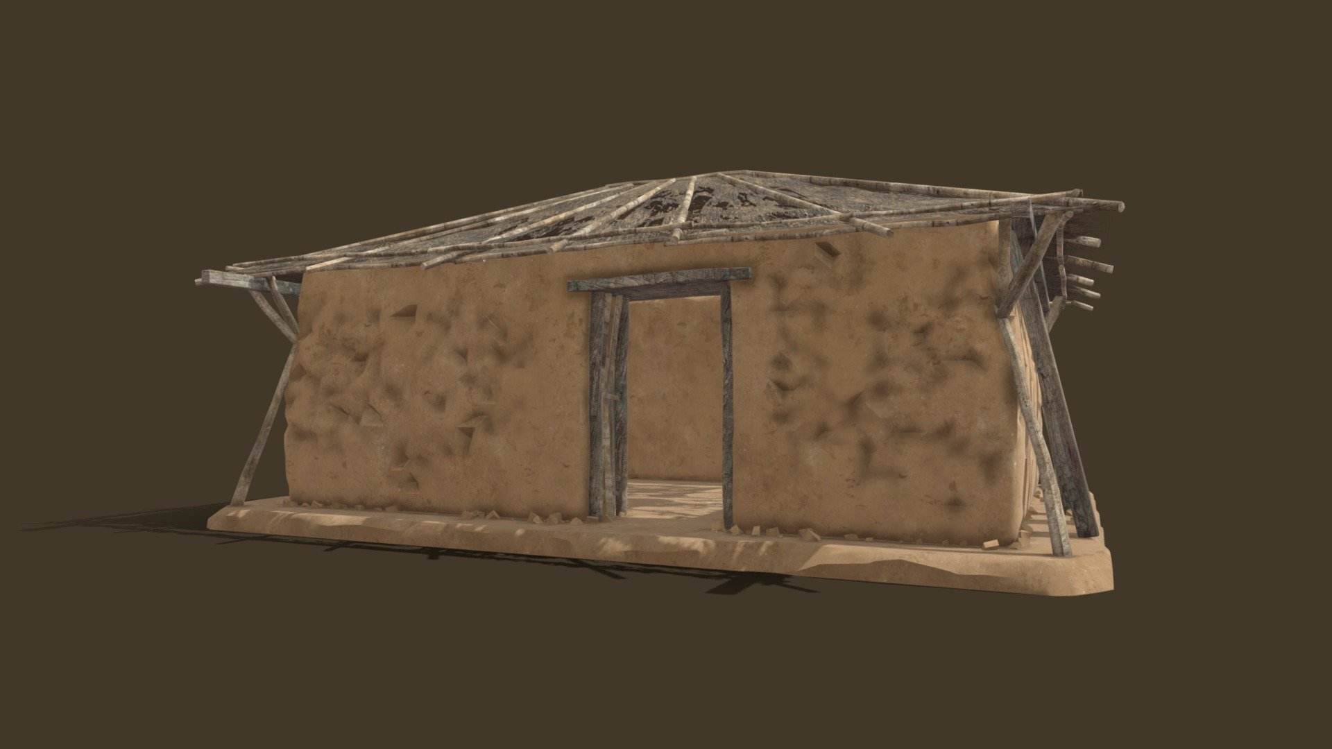 Ancient hut - Buy Royalty Free 3D model by local.yany [1dfbce3 ...