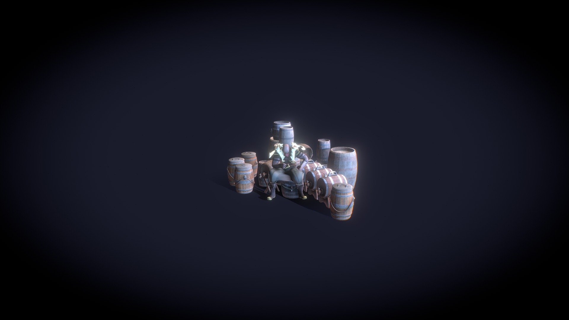 pyke scene renovo - 3D model by Ap0lly0n (@jundijimenez) [1dfdfd4 ...