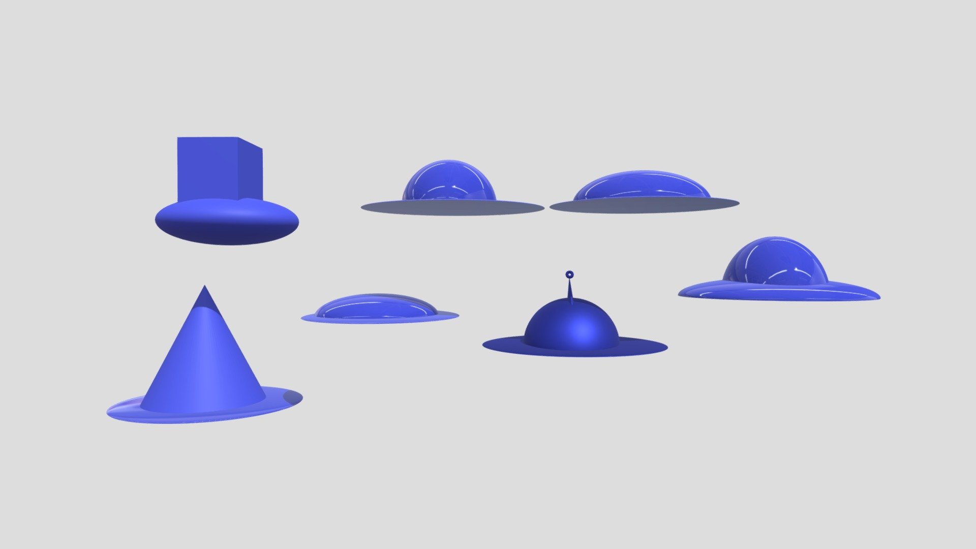 bamber hats - 3D model by jakerangers1234 [1dfeccd] - Sketchfab