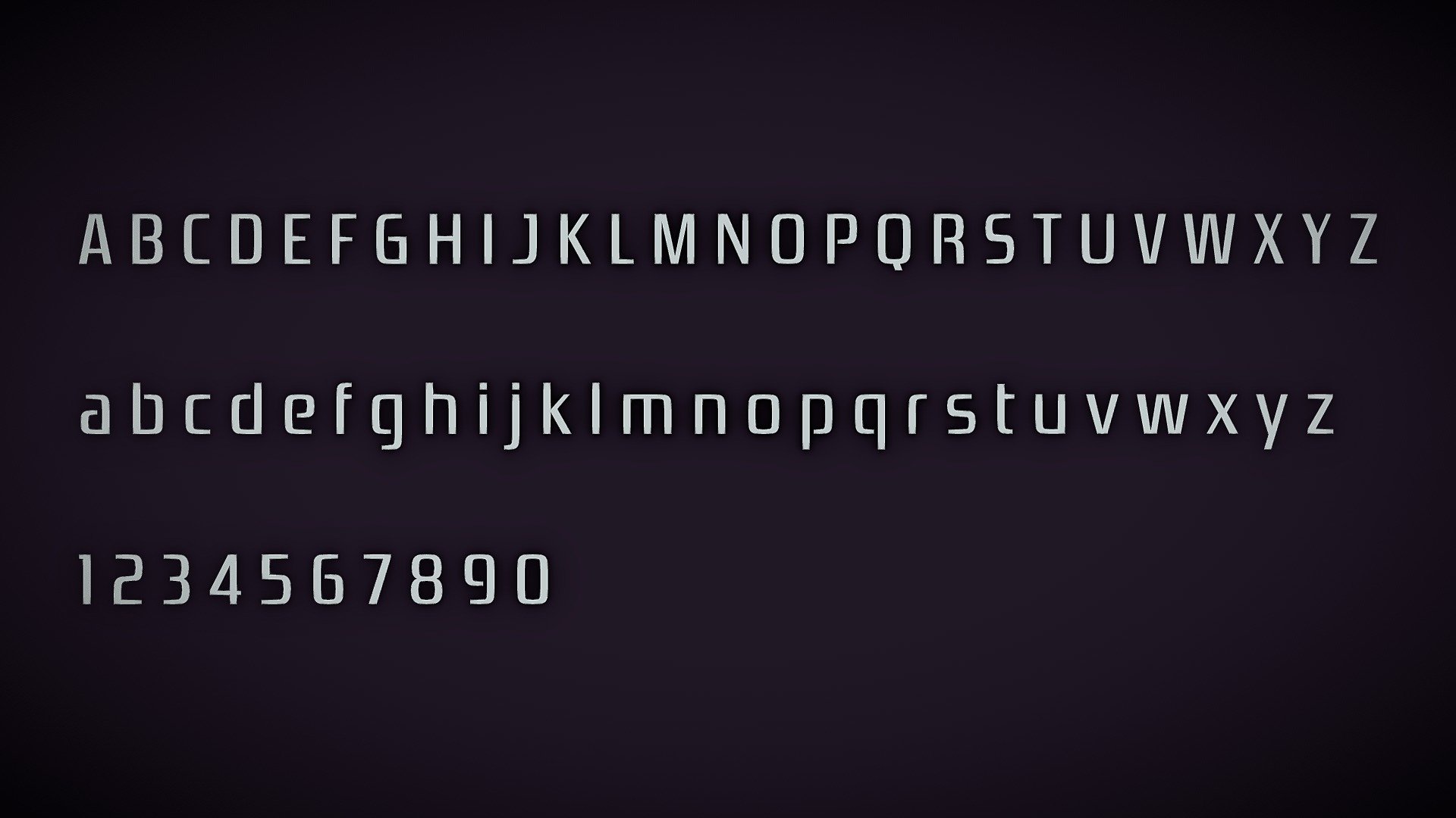 Bold Style Font Pack 4 - Buy Royalty Free 3D model by Okapiguy [1dfefc4] - Sketchfab Store