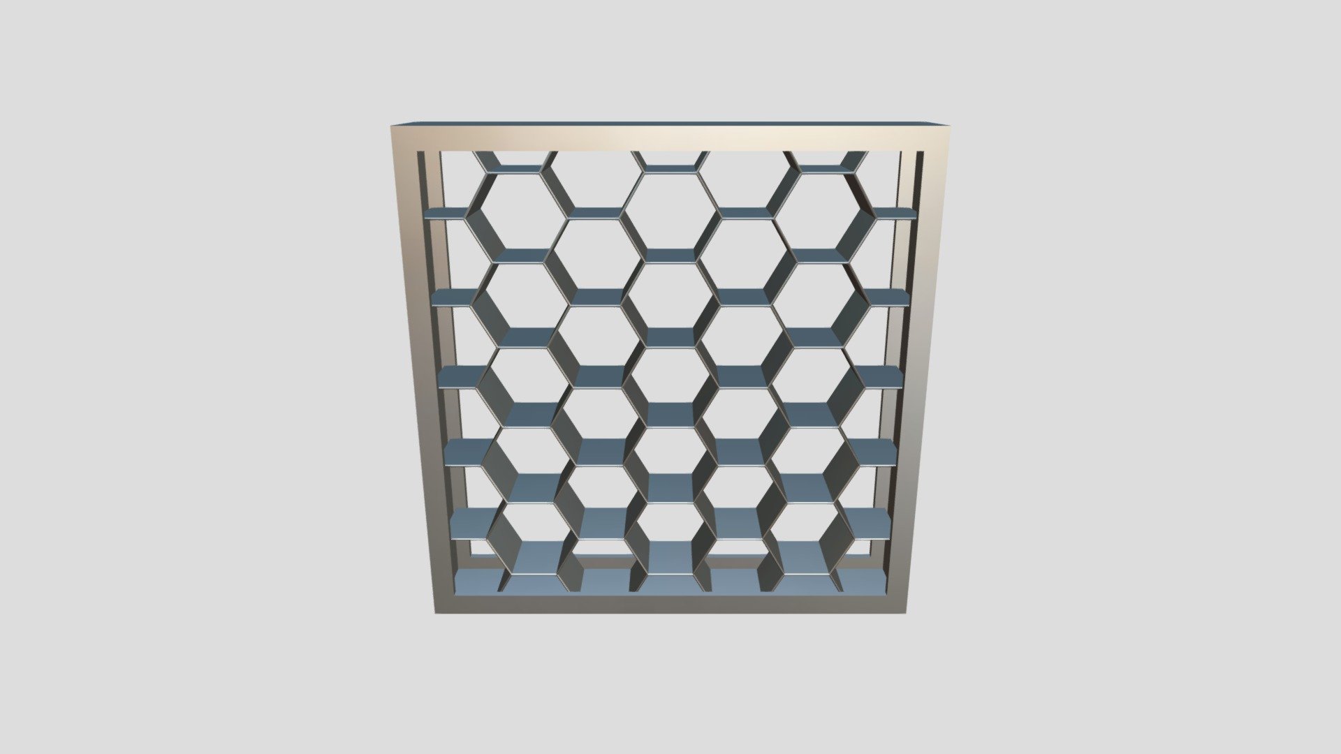 Honeycomb-grid - 3D model by patrickv38 [1dff225] - Sketchfab