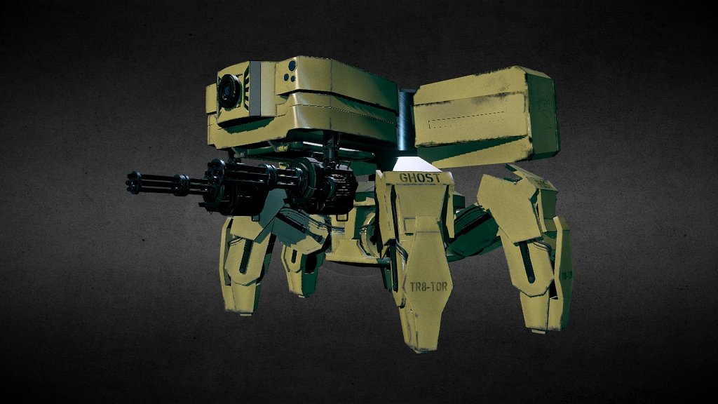 Ghost in the Shell - Tank - 3D model by Grimsrud (@Sikdope) [1e00353 ...