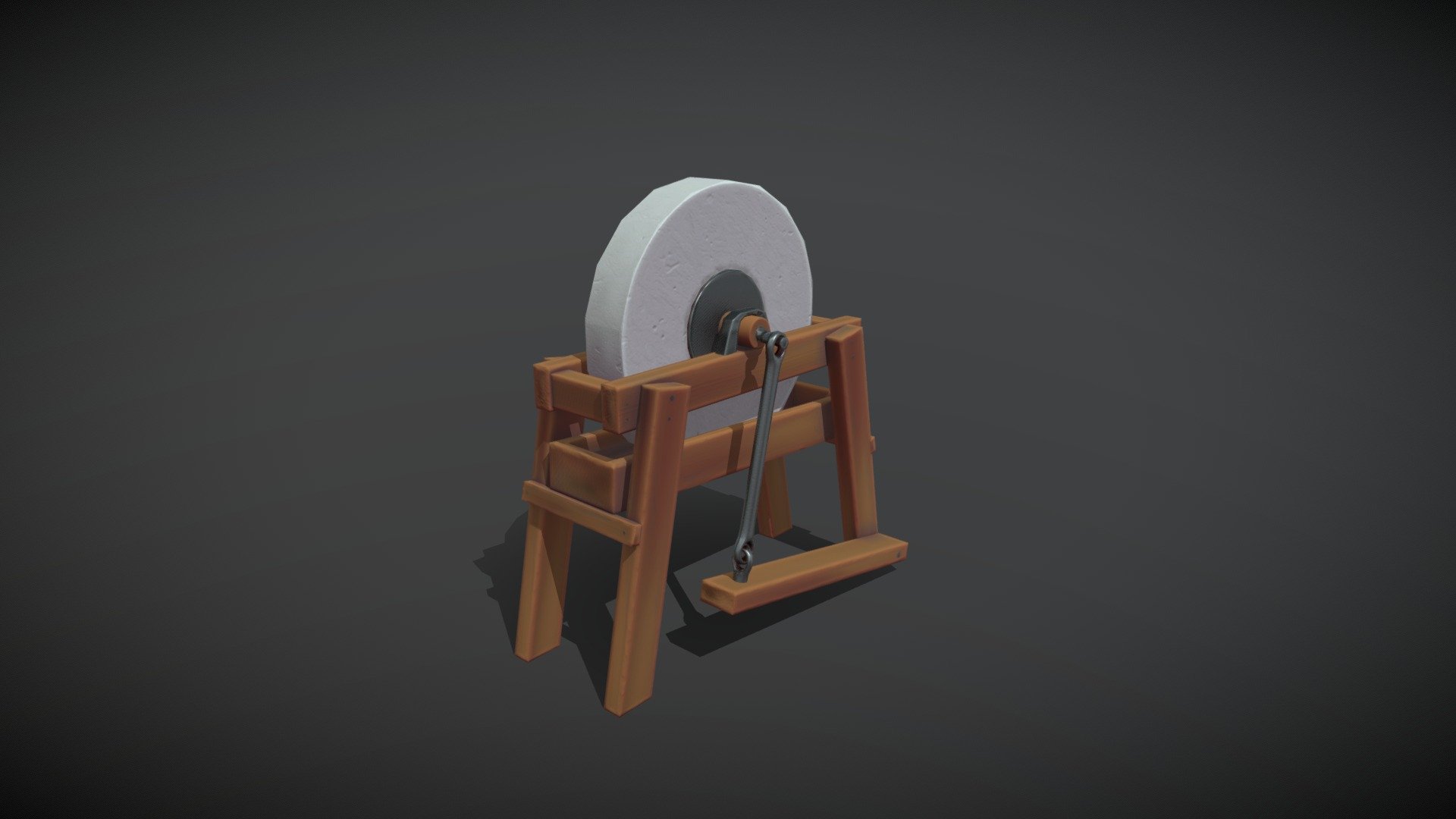 Stylized Grindstone - 3D model by Matmoesa [1e00cf6] - Sketchfab