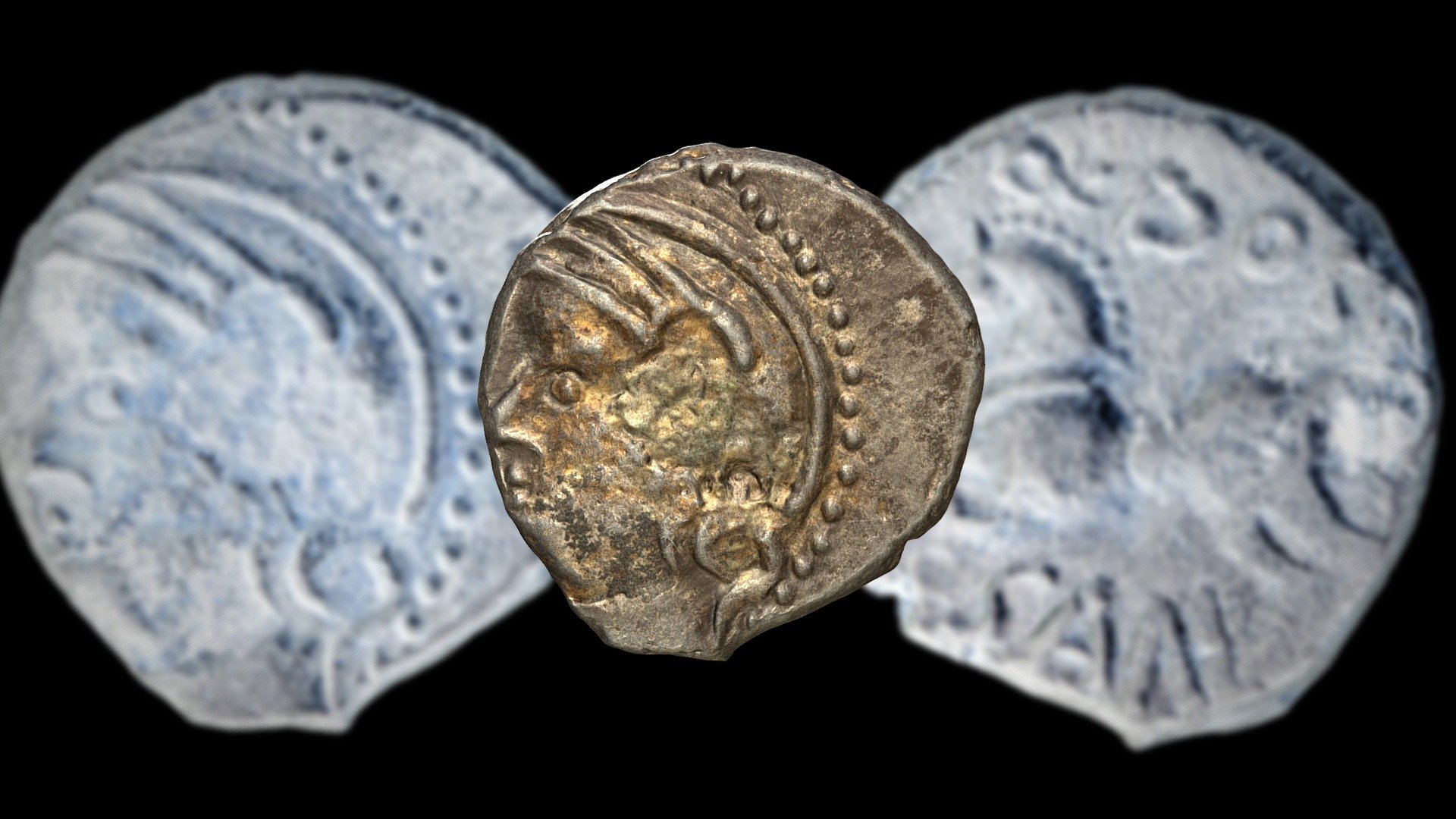 Silver Celtic Quinarius - Download Free 3D model by Frank McMains ...