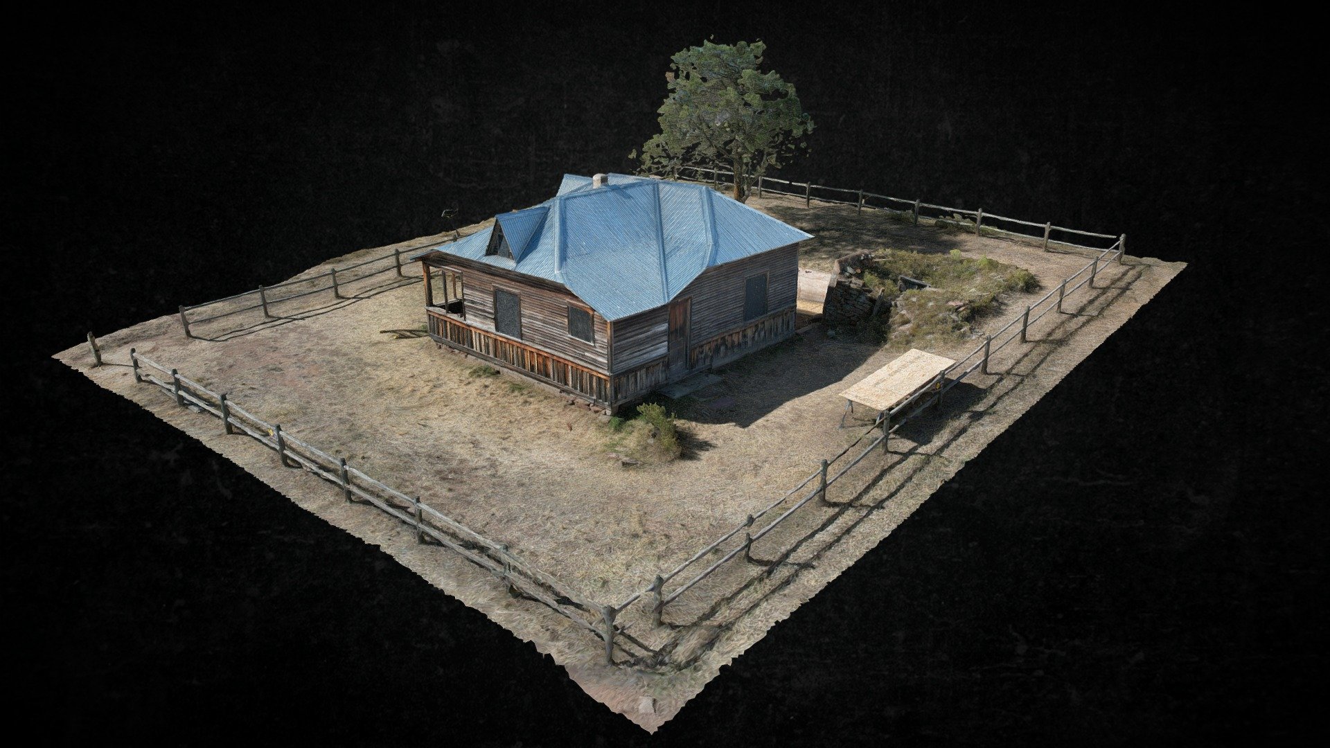 The Nelson House of Hall Ranch - Download Free 3D model by Michael.Lohr ...