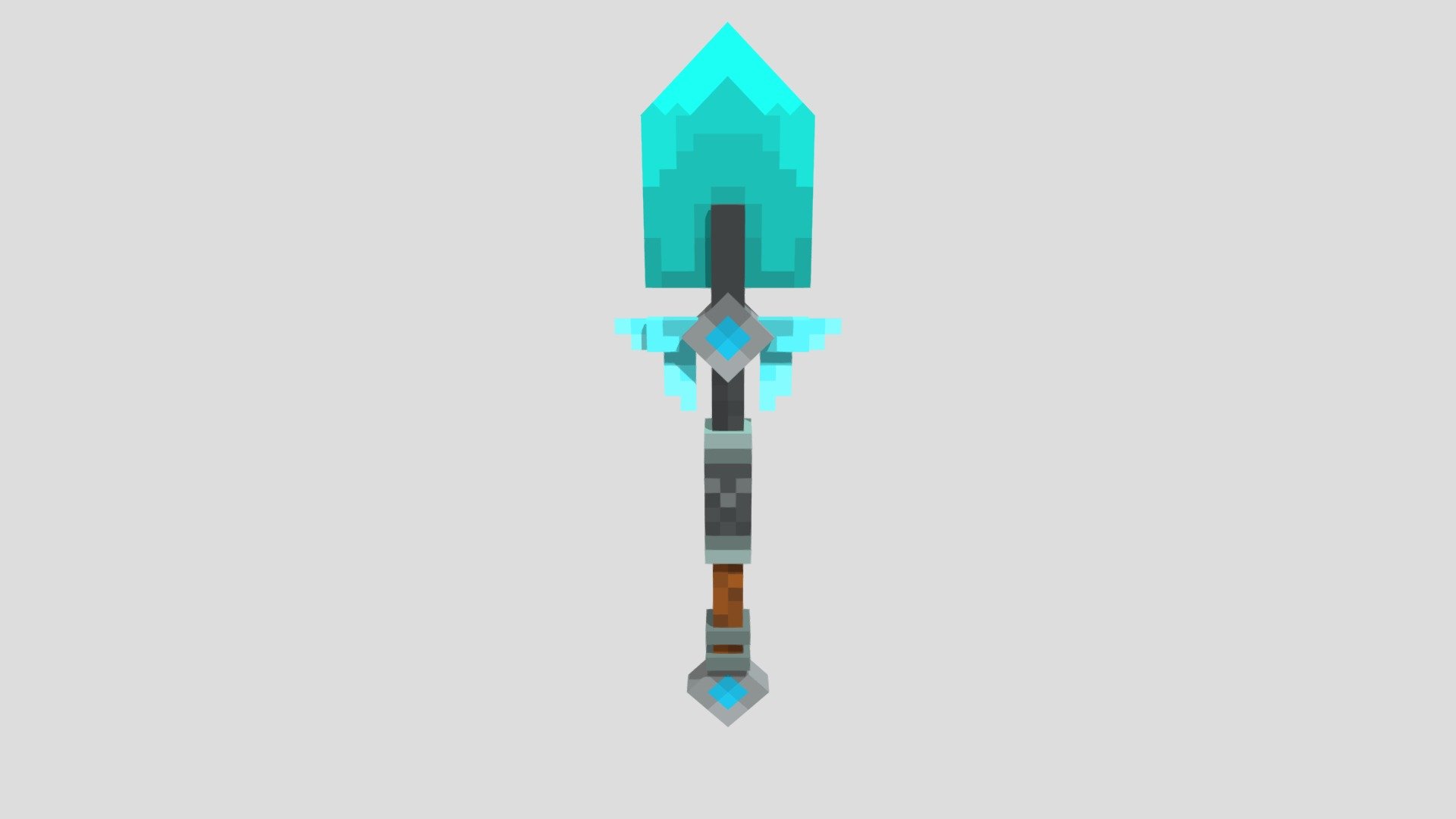 fancy shovel - Download Free 3D model by honzaJEnej [1e02e5a] - Sketchfab