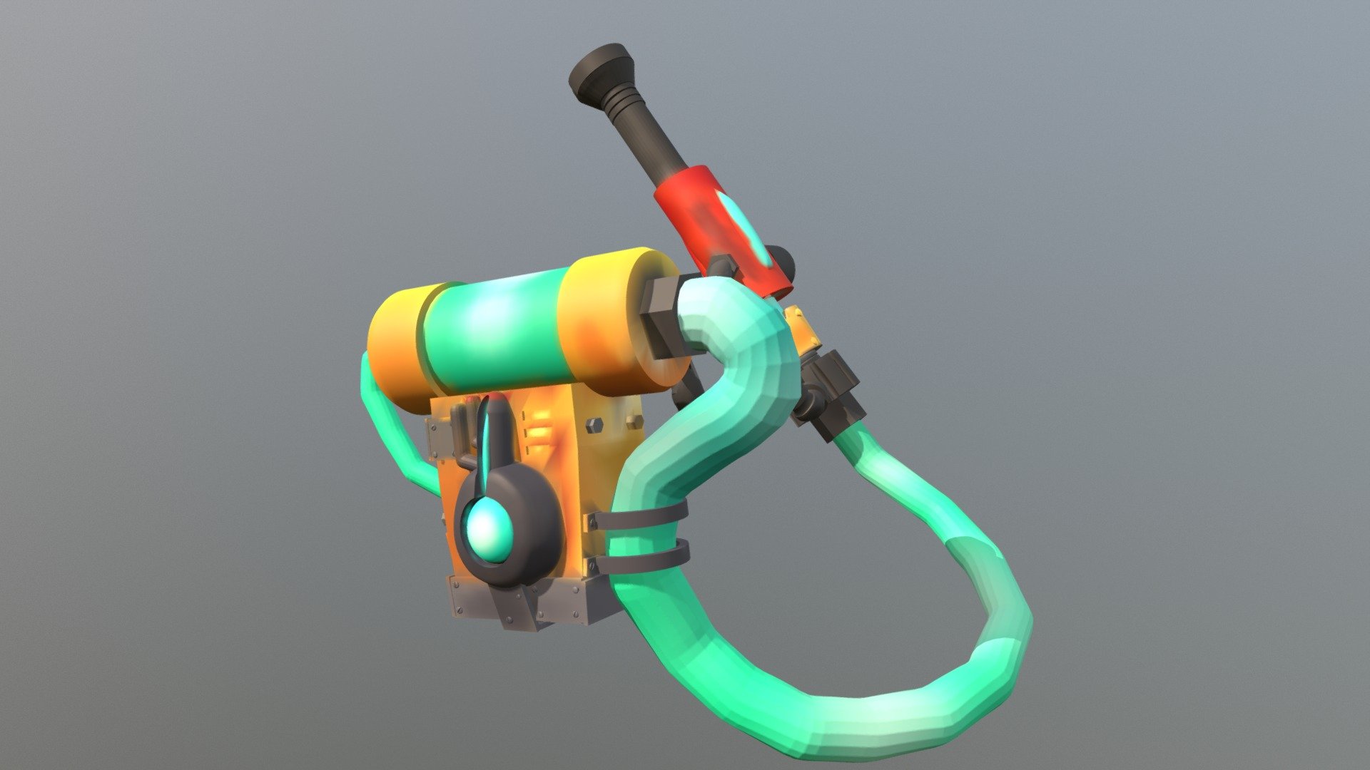 Pypes figure - Props - Ice blower - 3D model by Bakanoë (@bakanoe ...