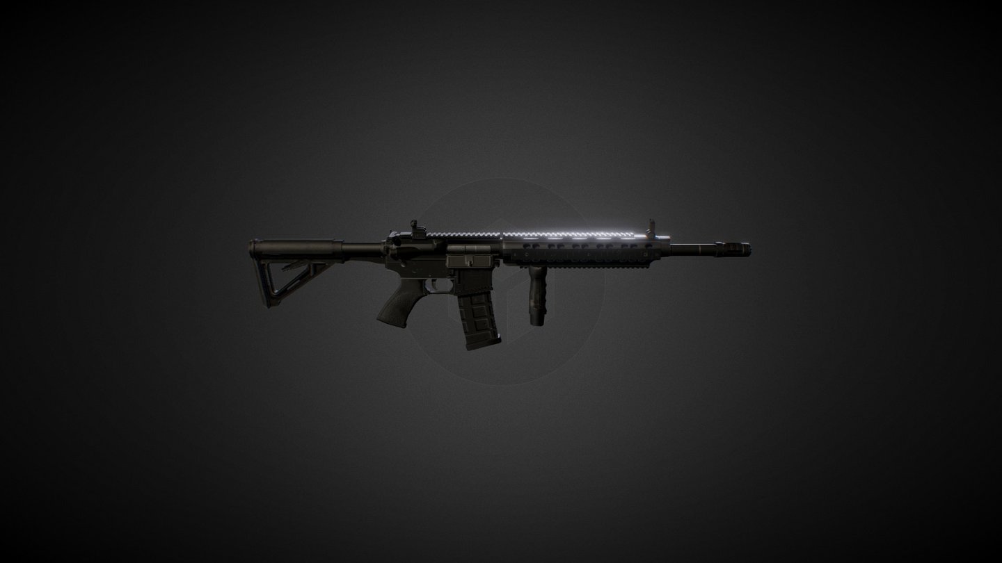 M4A1 Rifle - 3D model by Nine Hydras (@ninehydras) [1e0426c] - Sketchfab