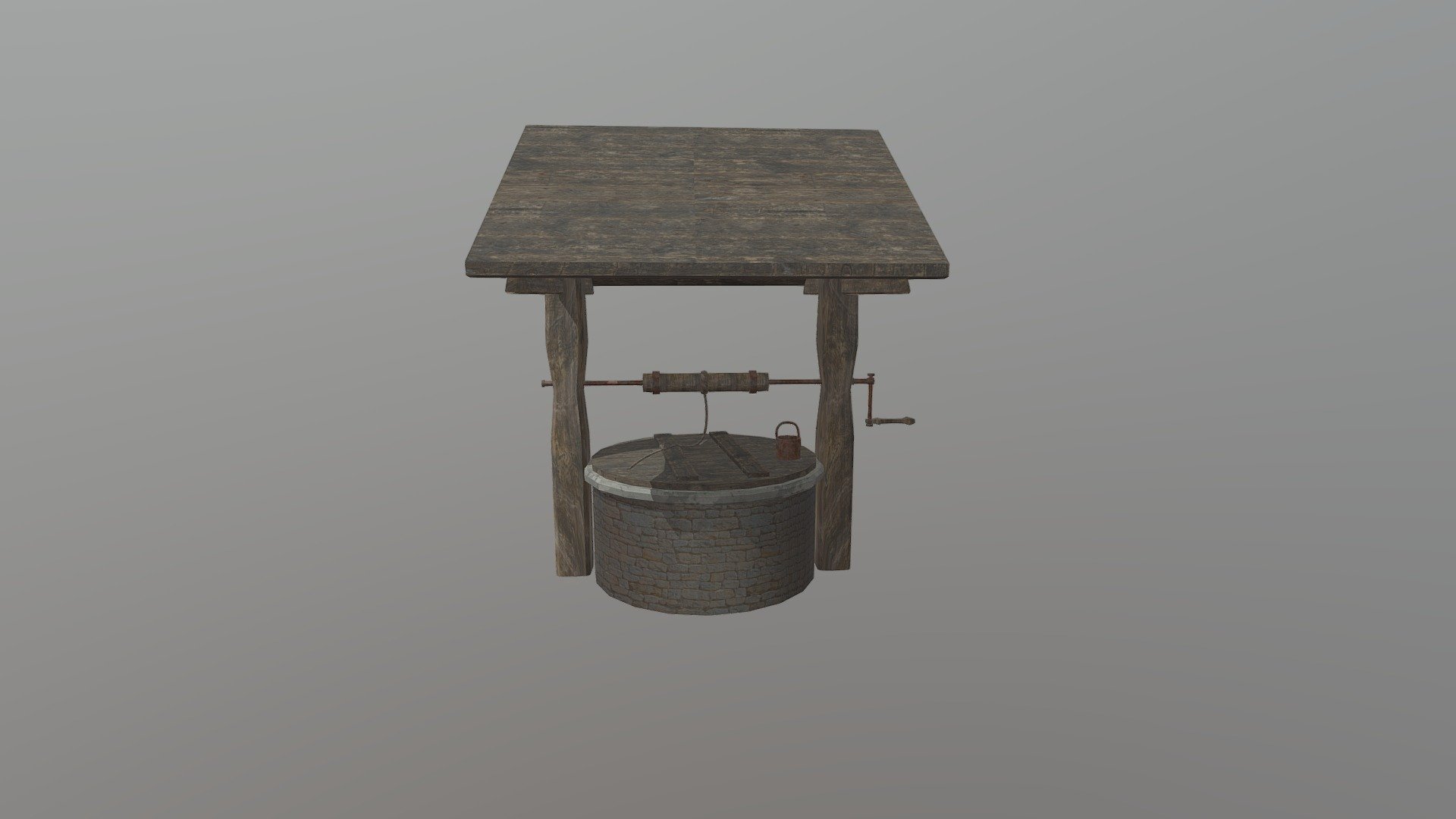 Old Well - Download Free 3D model by CristianMellin [1e0453b] - Sketchfab