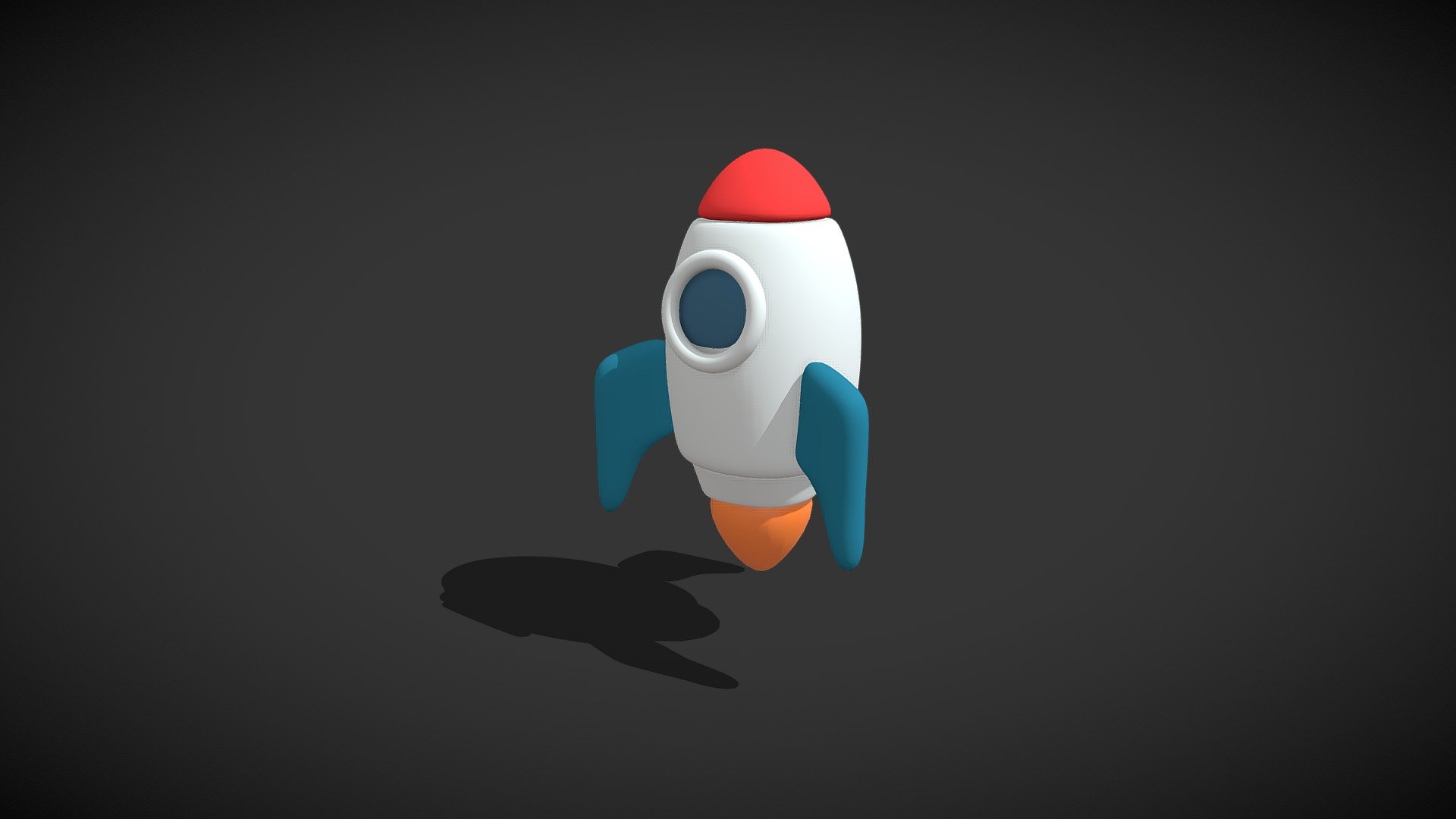 3D rocket object ready to fly - Download Free 3D model by MZA3DDesign ...