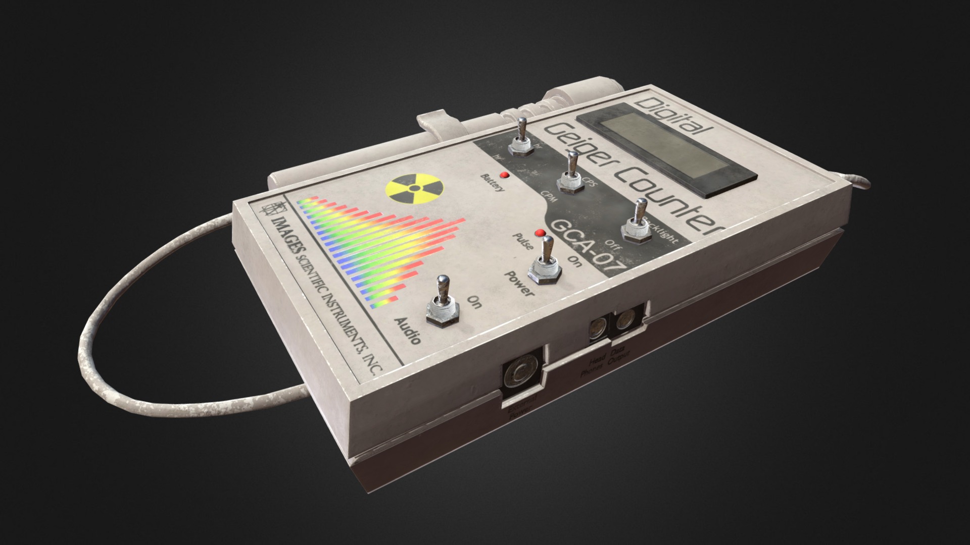 Old Digital Geiger Counter - 3D model by Kayla Hearell (@khearell ...