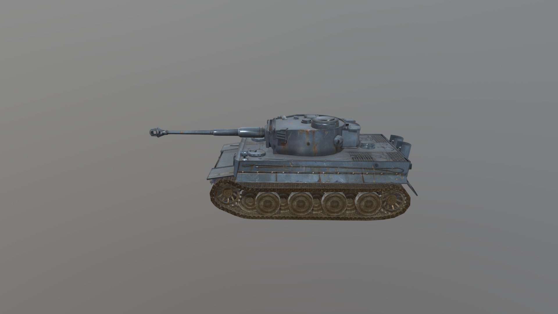Tiger Tank - 3D model by yutongsu [1e06a3b] - Sketchfab