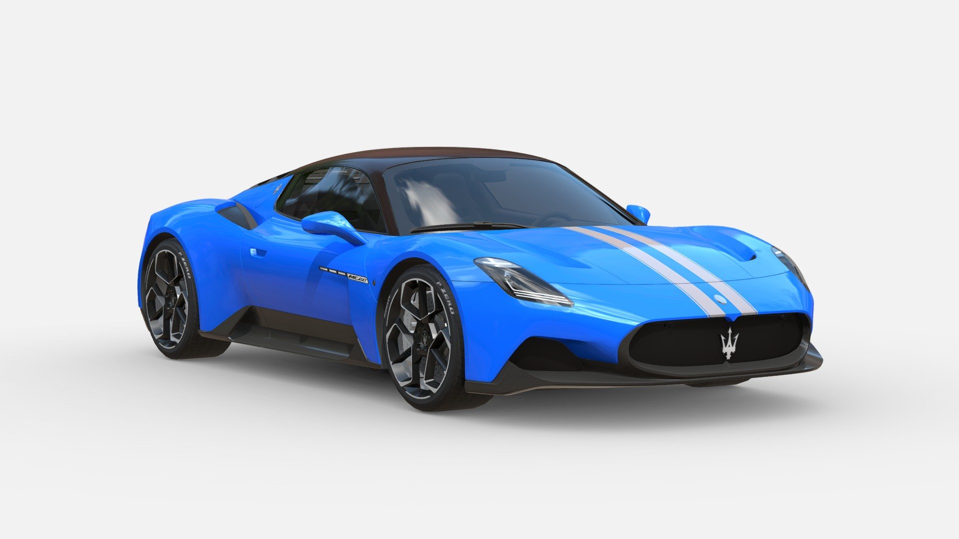 3d Model Maserati MC20 - Buy Royalty Free 3D model by zizian [1e07036 ...