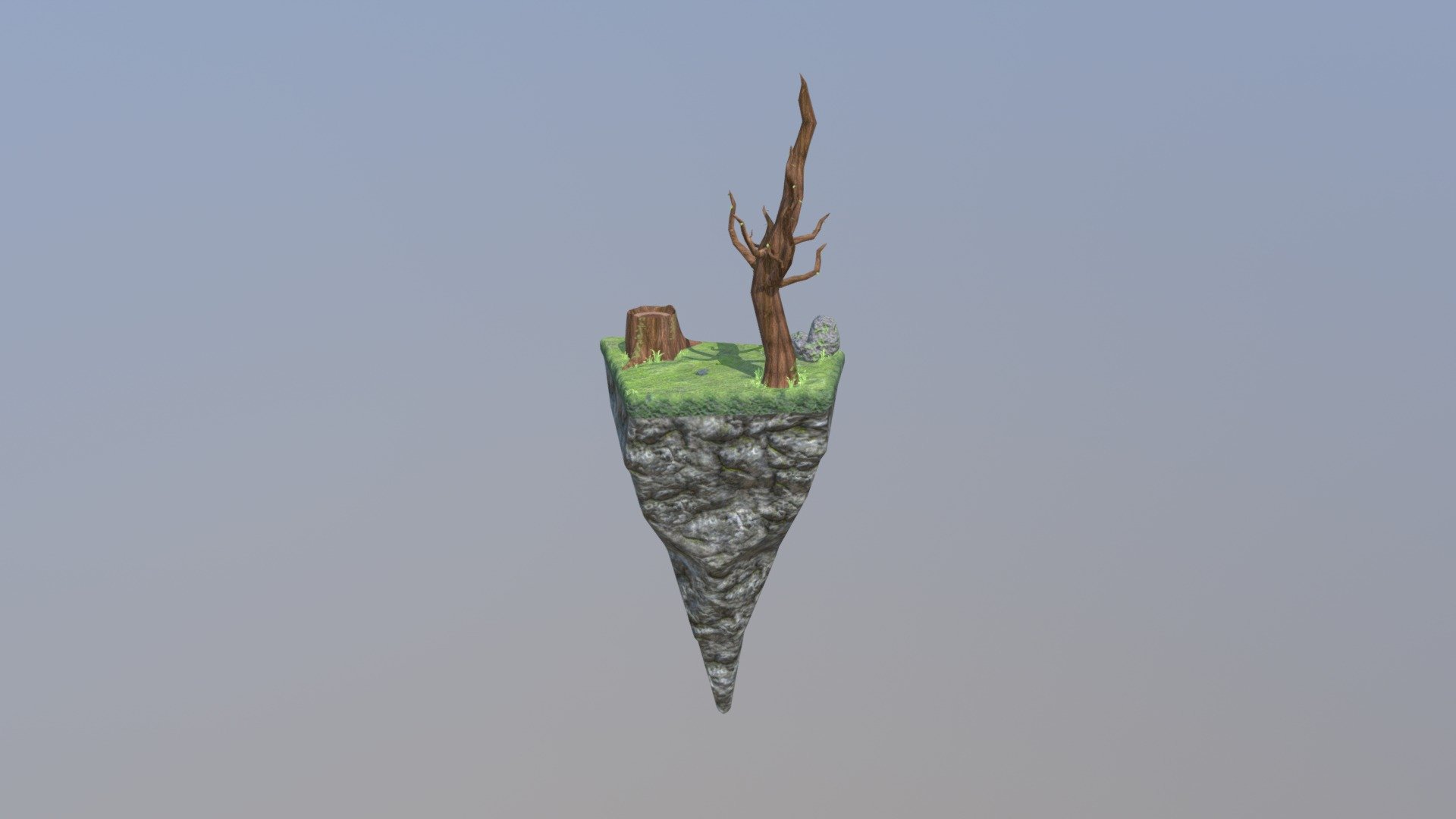 FloatingIsland - 3D model by Rik.K [1e077b9] - Sketchfab