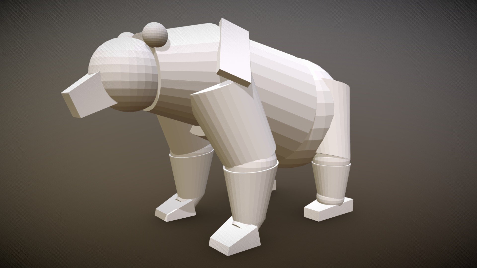 Sculpting Shack: Bear- Block Out - Download Free 3D model by Pat ...