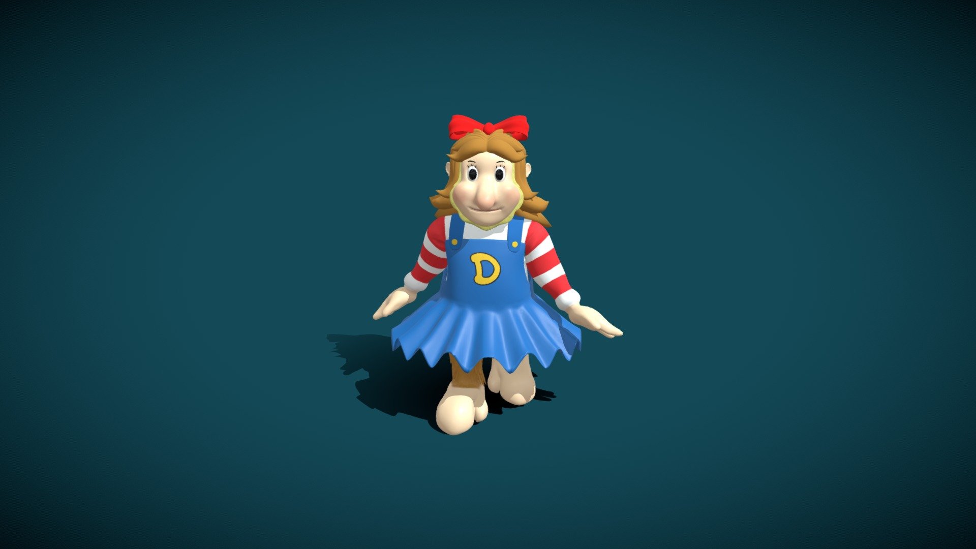 Duffy walk - 3D model by @amaul14_ (@amaul14_) [1e09373] - Sketchfab