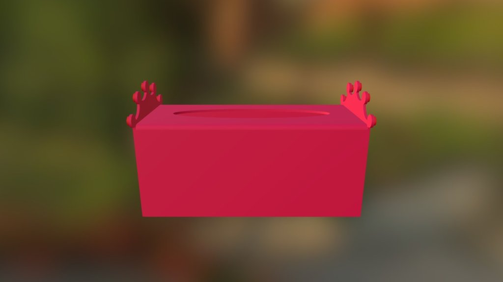 Closed Tissue Box - #05 Princess Edition [Slim] - 3D model by The Plexi ...