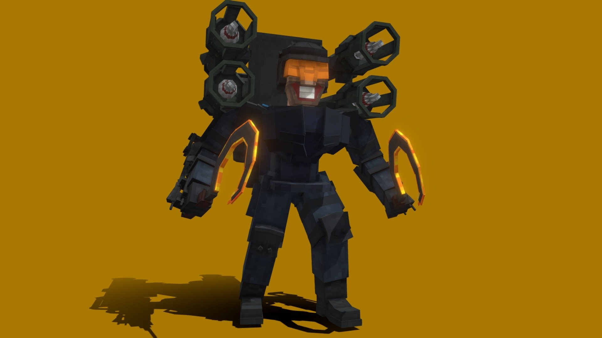 SWAT Skibidi Mutant 2.0 - Download Free 3D model by Mr. Dreivar ...