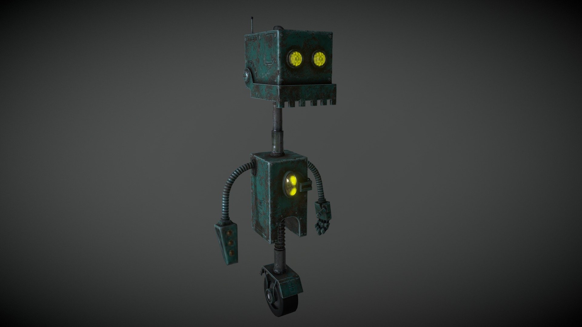 Robot Texture Work - Download Free 3D model by ziradavine [1e0cb89 ...