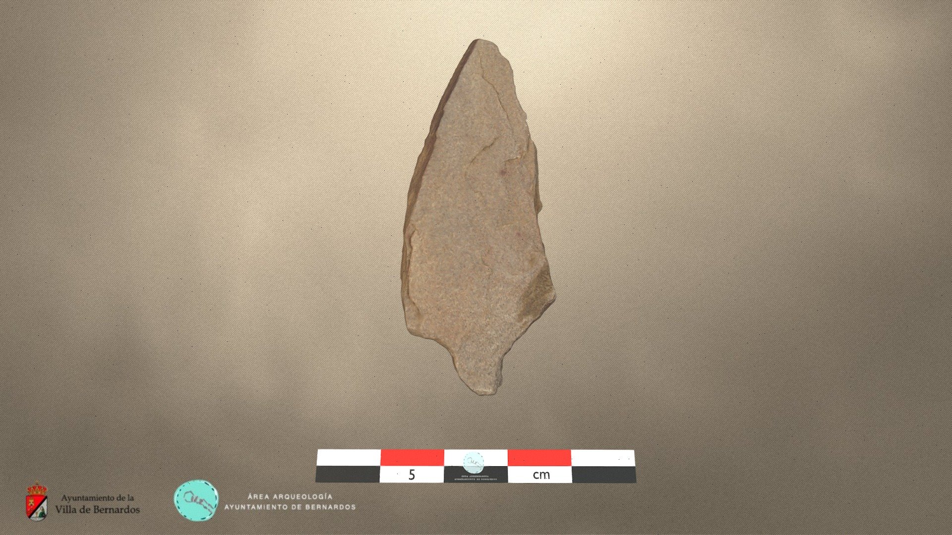 Punta de flecha de pizarra - 3D model by Arqueología Ayto. de Bernardos ...