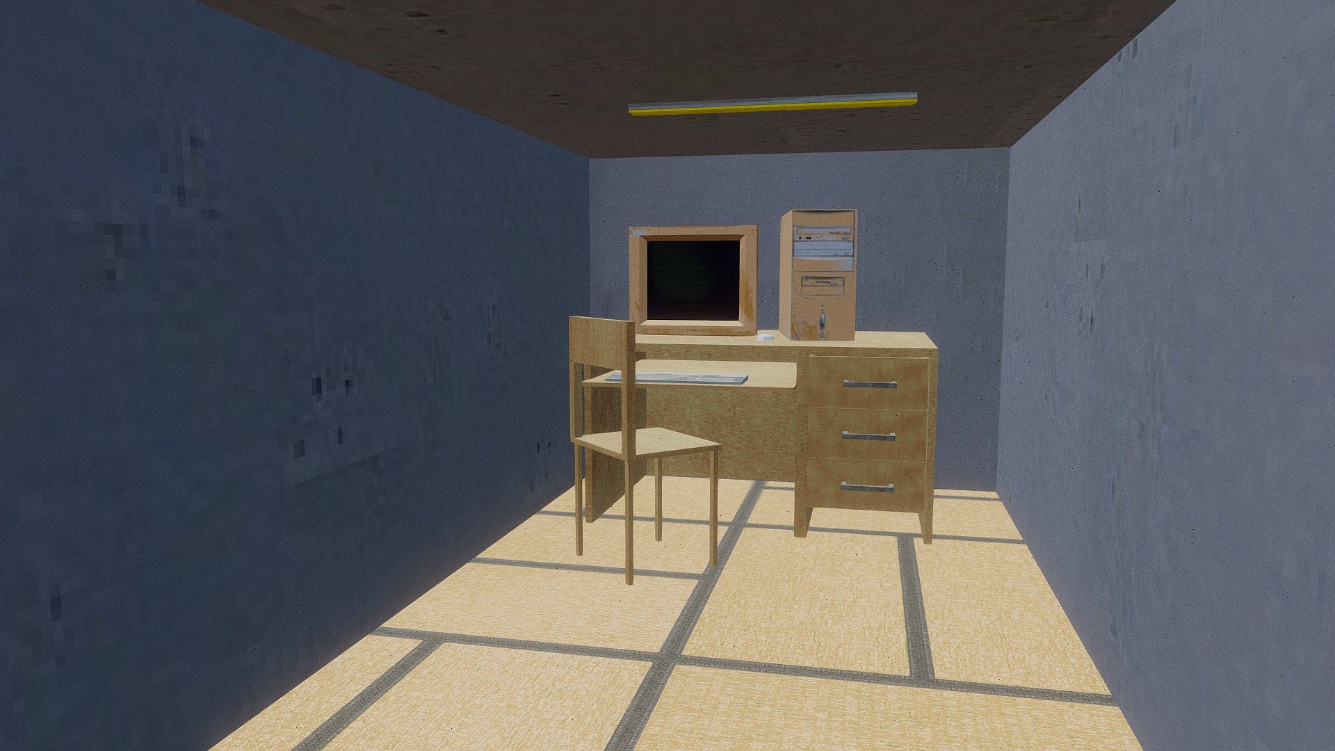 Computer Room - 3D model by Kasugay𓅂 (@Kasugay) [1e0fa74] - Sketchfab
