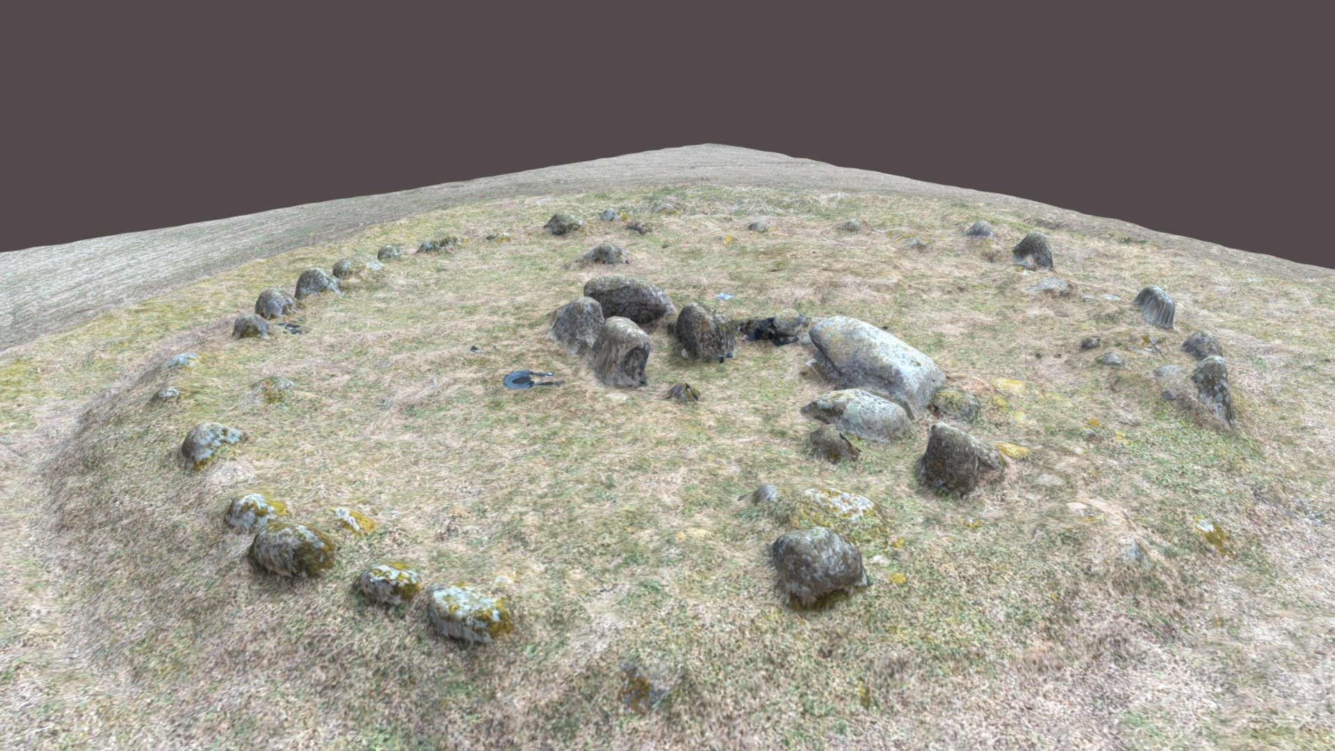 Sognefogedens Dysse - runddysse - 3D model by Niels H. Andersen (@nha ...
