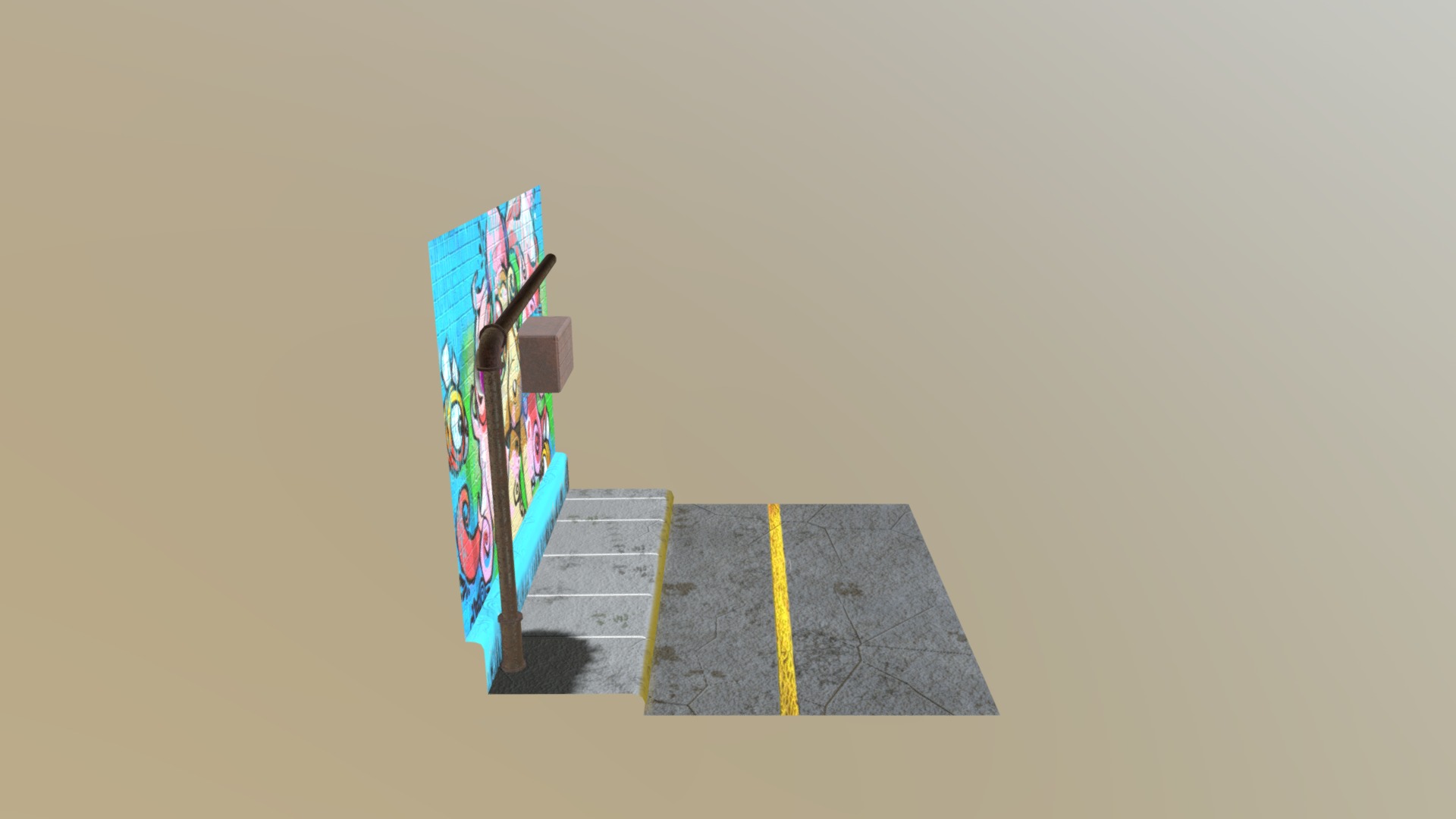 alley - 3D model by jessy930 [1e10687] - Sketchfab