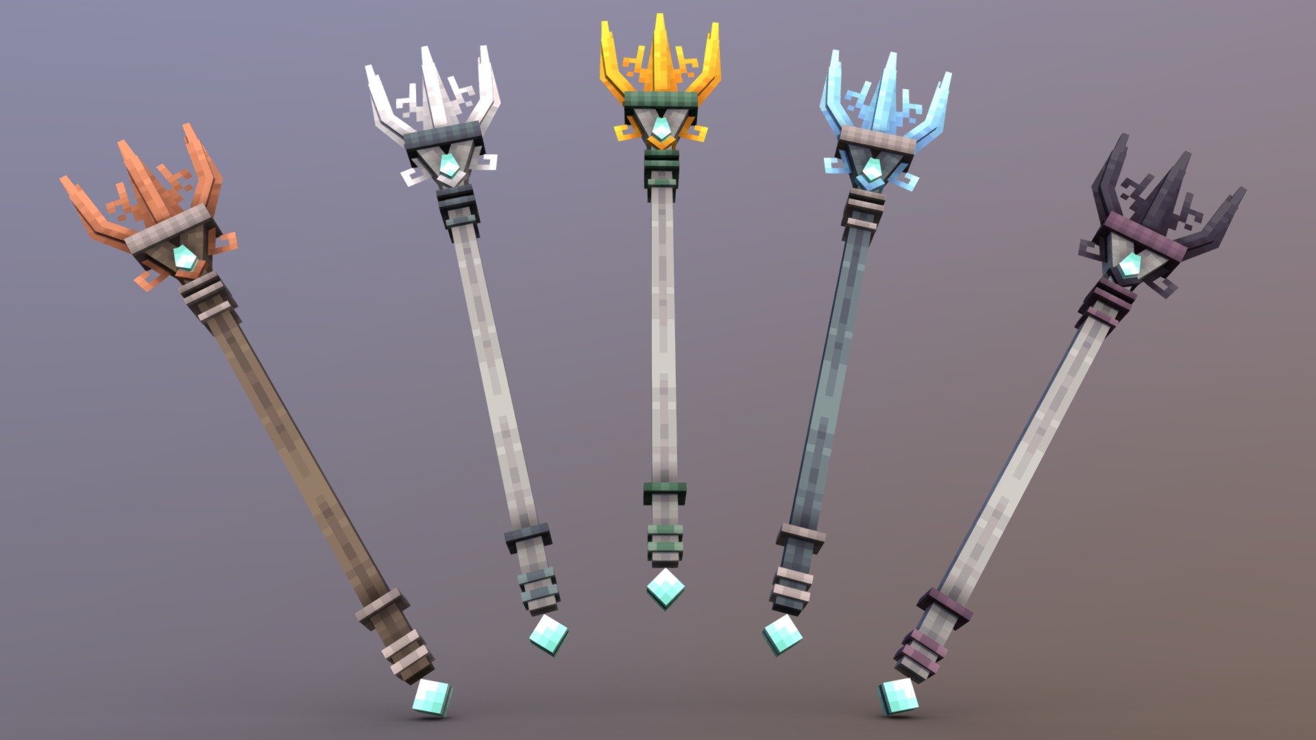 Sea King Trident! - 3D model by Nitsan [1e1186c] - Sketchfab