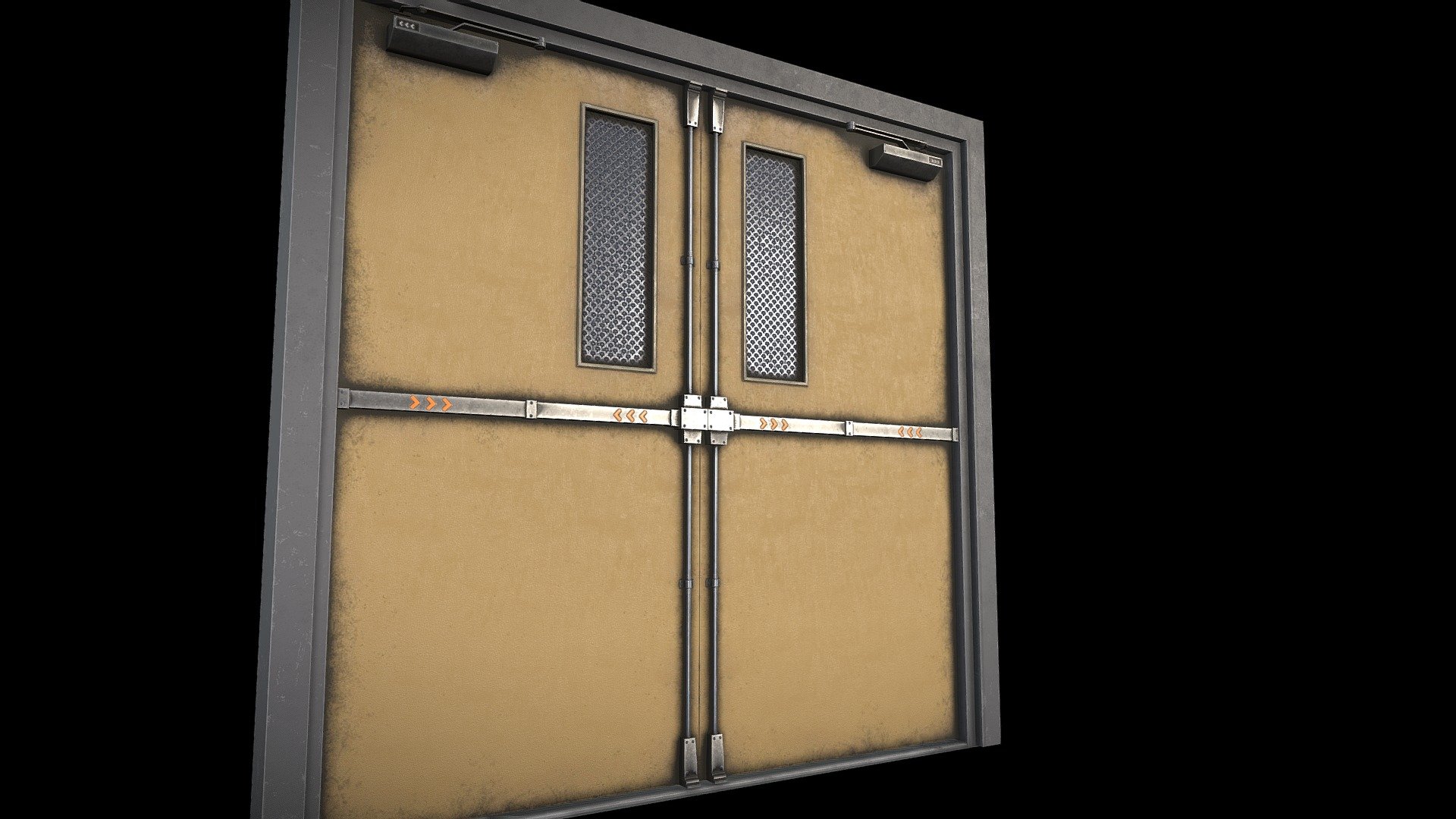Double Door - Download Free 3D model by Mehdi Shahsavan (@ahmagh2e ...