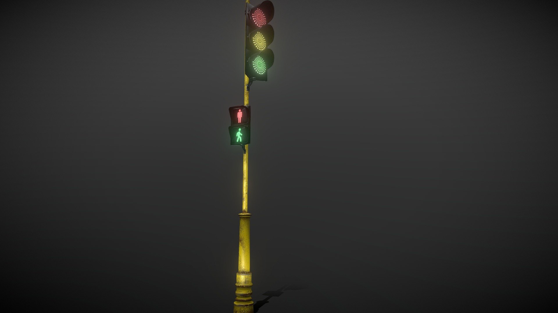 Traffic Light / semaforo - Download Free 3D model by NEB-ART ...