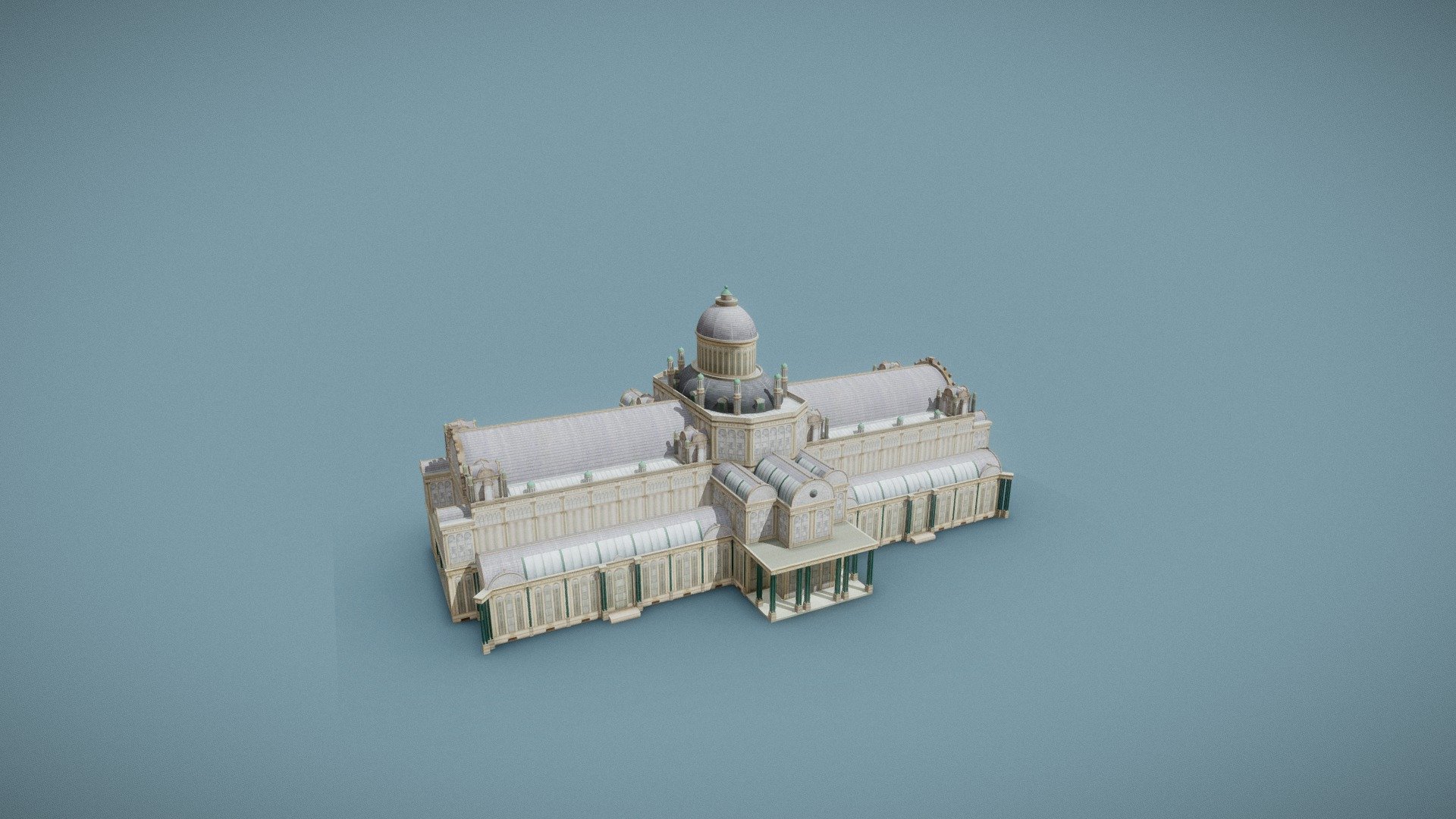 Paleis Model - 3D model by Parallel Realities (@Pa-Re) [1e12936 ...