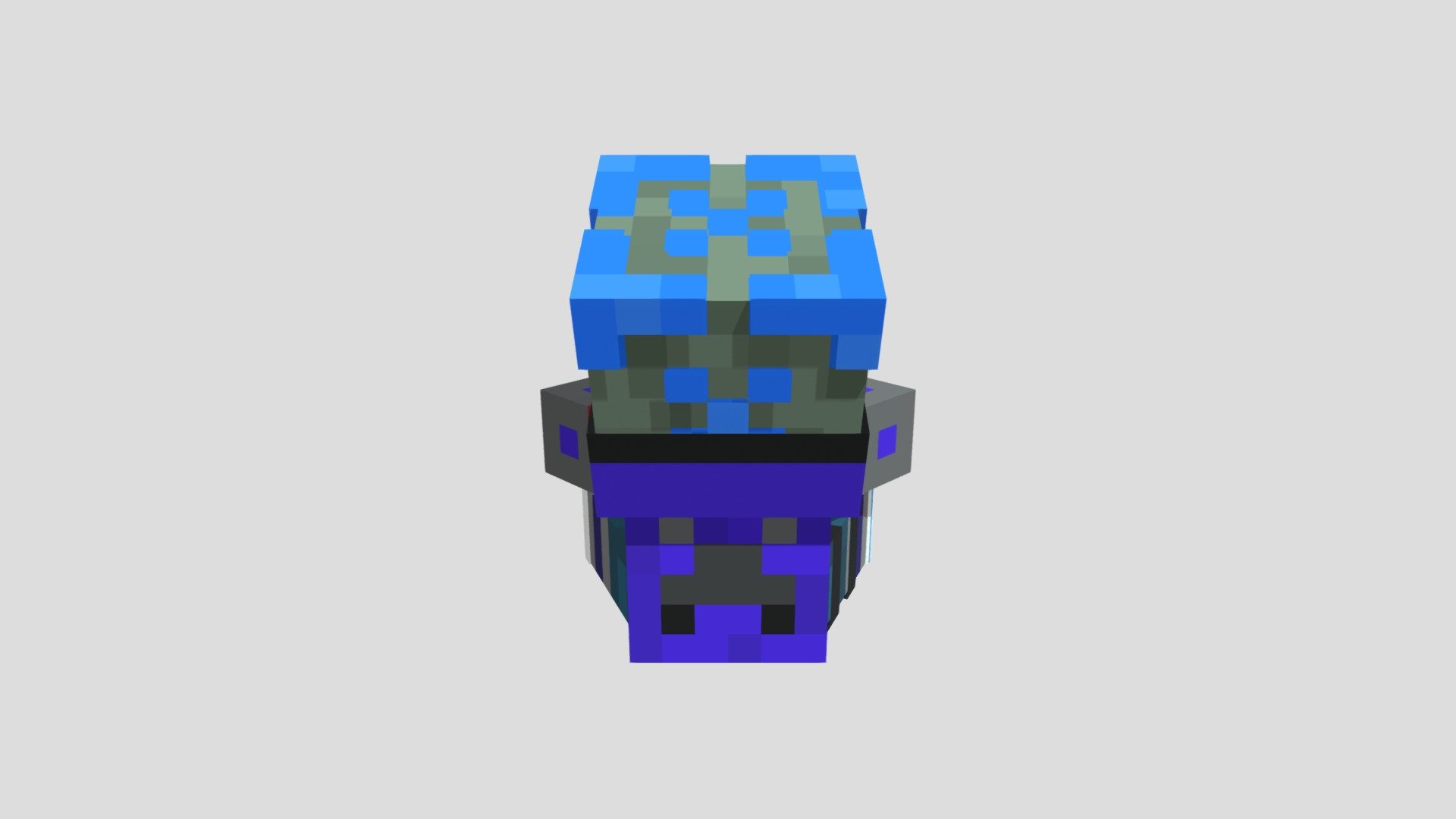 random minecraft skin - 3D model by T.O.M. [1e12cc8] - Sketchfab