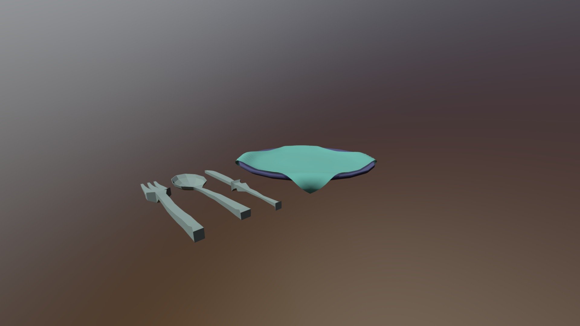 Dinner Set - Download Free 3D model by Emma Chipperfield (@emma ...