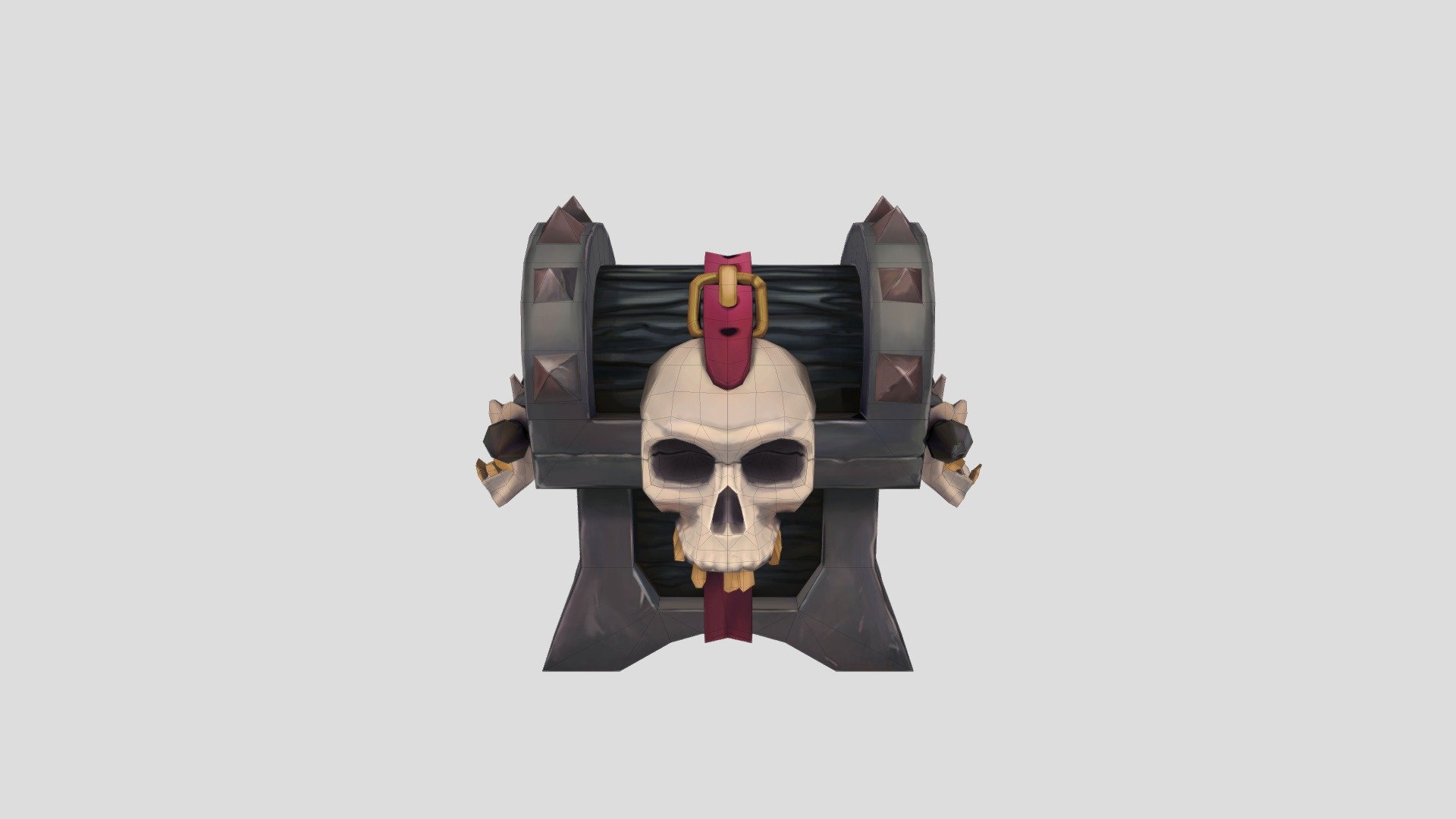 Death's Treasure Chest - 3D model by caitlyn3D [1e1422a] - Sketchfab