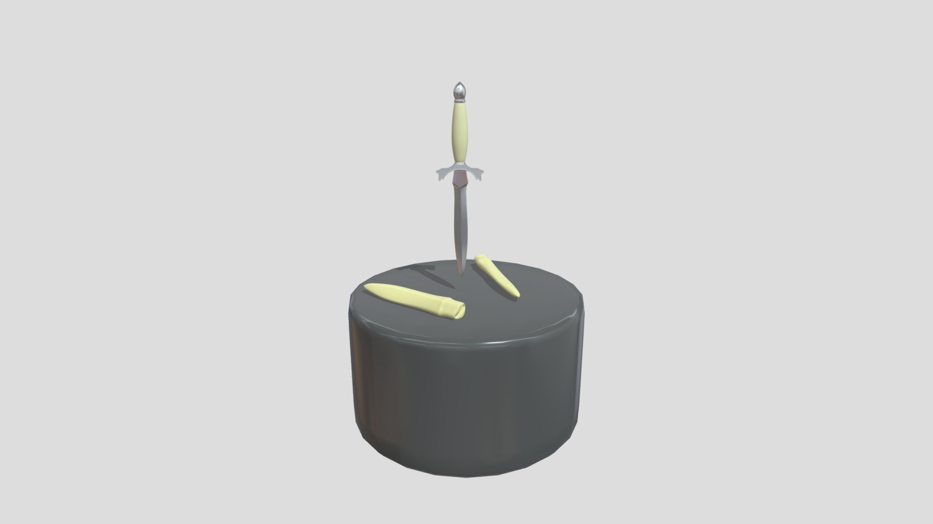 Vintage Dirk/Knife/Dagger (High Pole) - Download Free 3D model by Deus ...