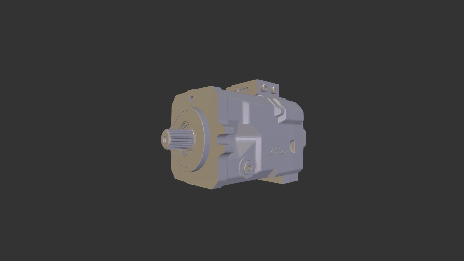 HPR105-02 MS0 - 3D model by Linde Hydraulics (@lindehydraulics ...