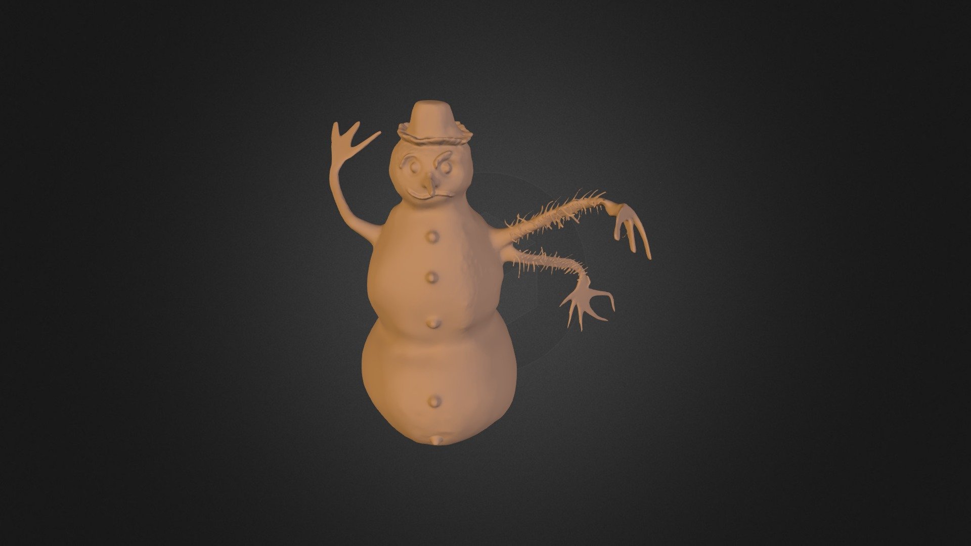 Evil and Good Frosty - 3D model by leopoly [1e15f3b] - Sketchfab