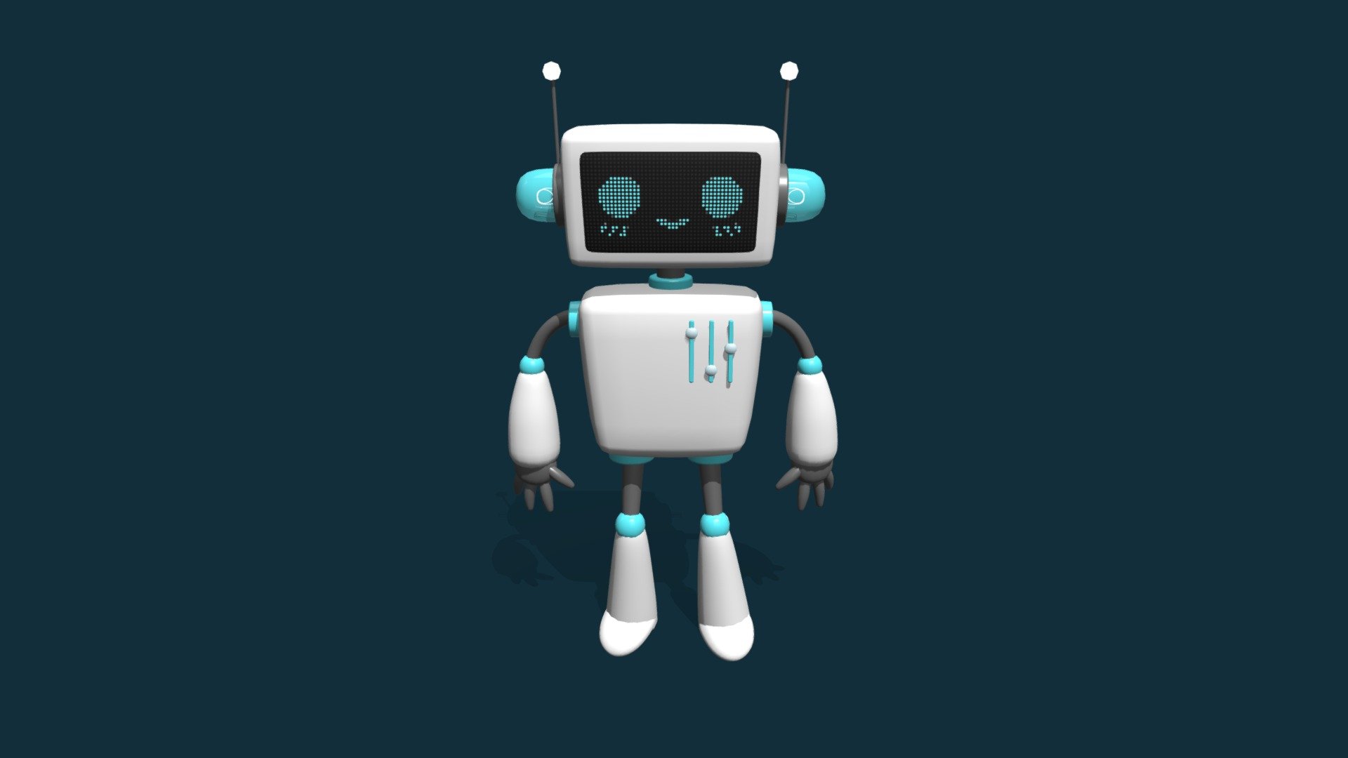 Robot - Download Free 3D model by Kwin Heikoop (@kwinheikoop) [1e16a97 ...