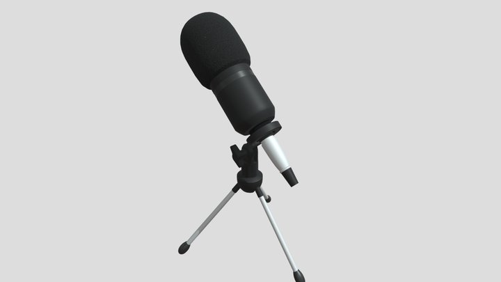 Microphone-stand 3D models - Sketchfab