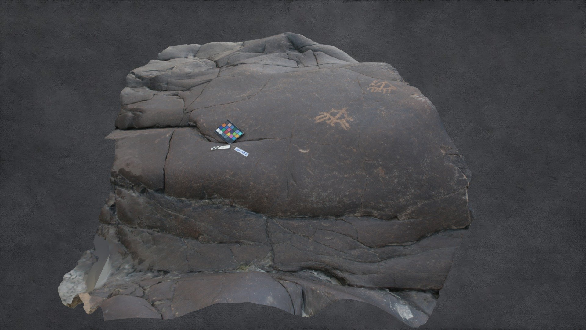 Rock Carving at HodarGah (Rock 109-2) - 3D model by cvlablums [1e17db1 ...