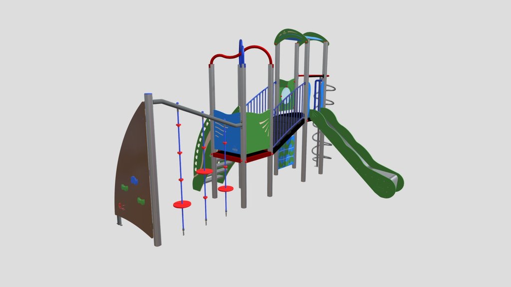 child playground - A 3D model collection by remiremas - Sketchfab