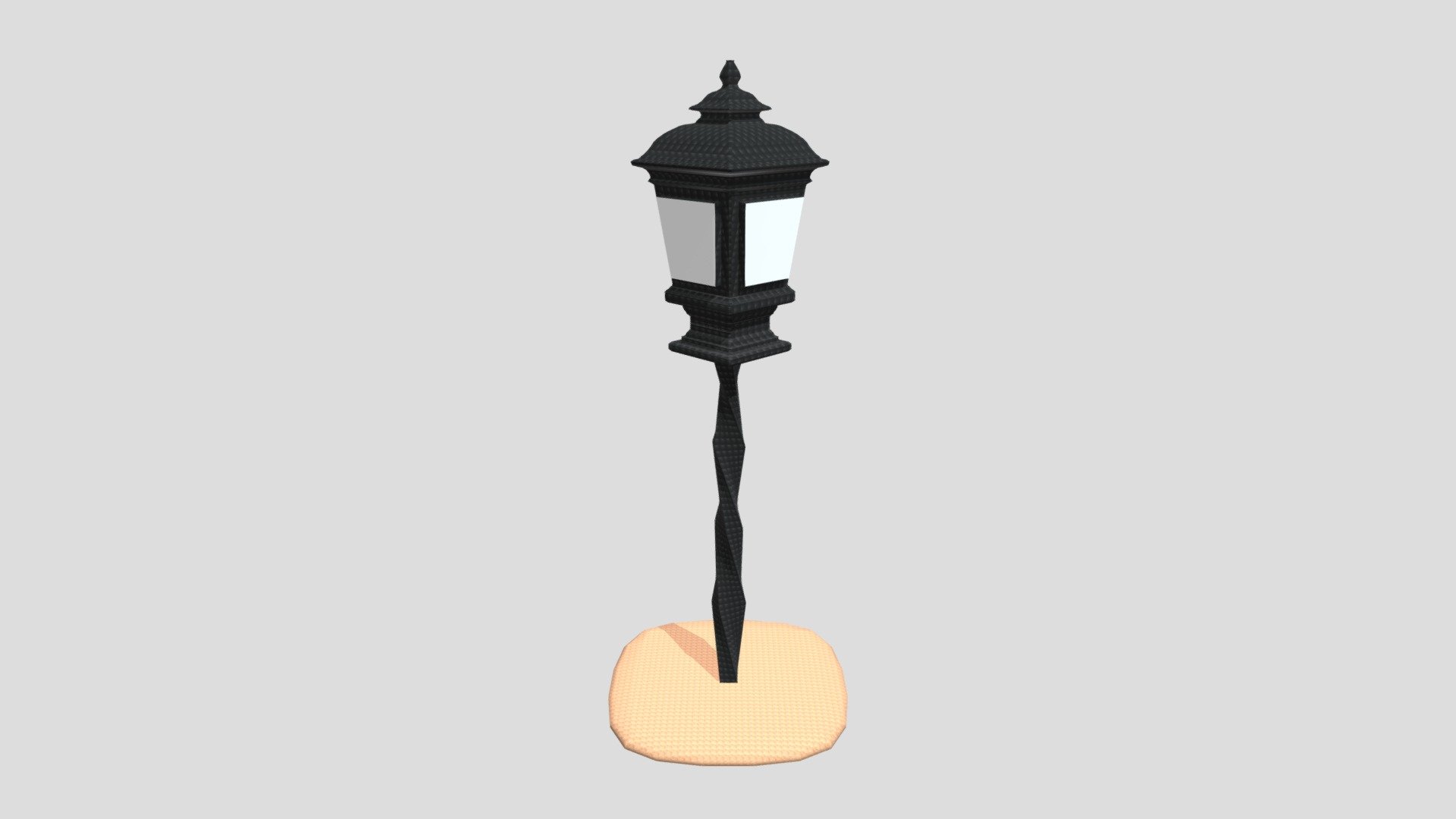 Street Lamp(Basic-Simple) - Download Free 3D model by batu.eken ...