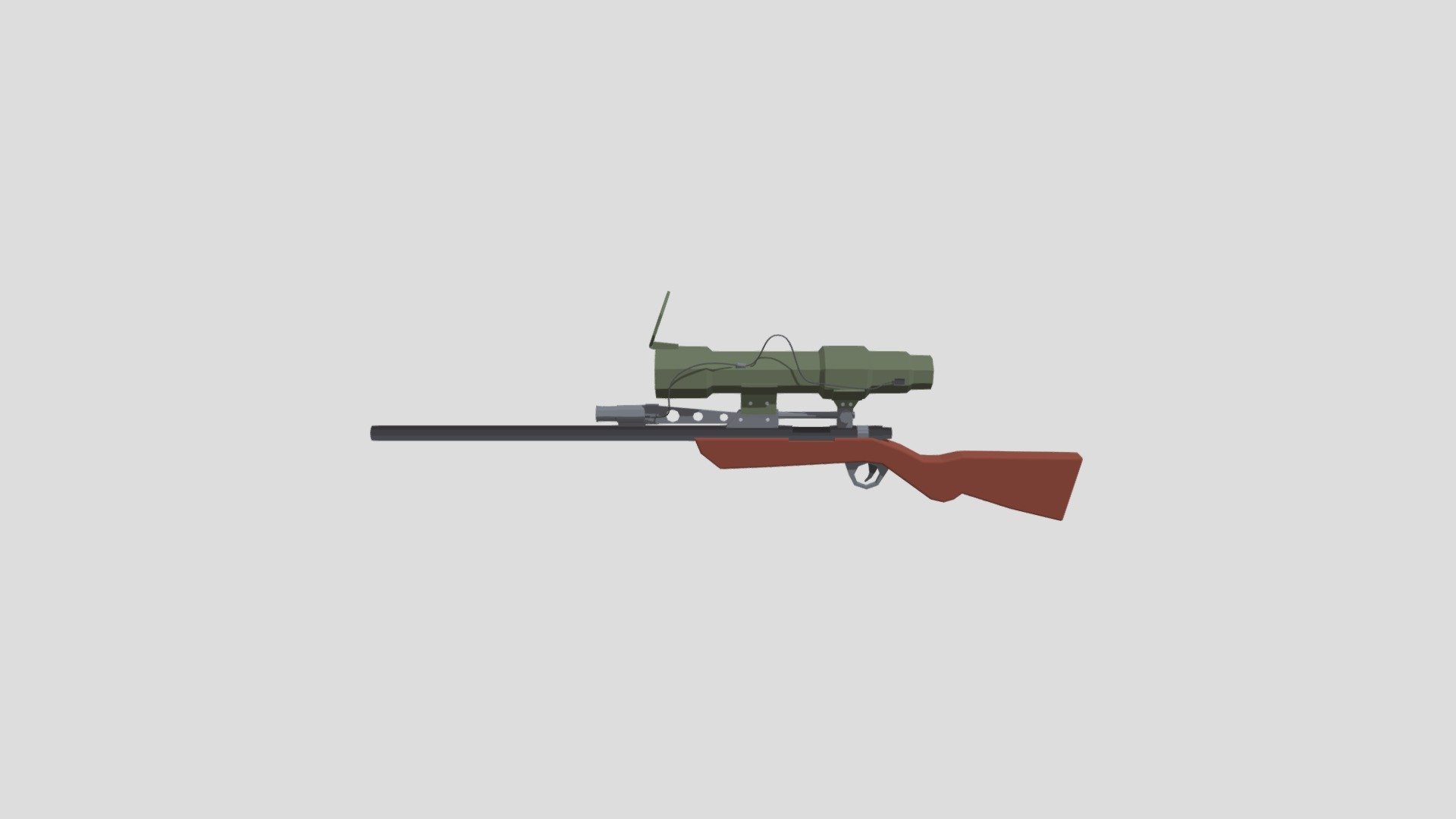 Low-Poly TF2 Stock Sniper - Download Free 3D model by Styrmir ...
