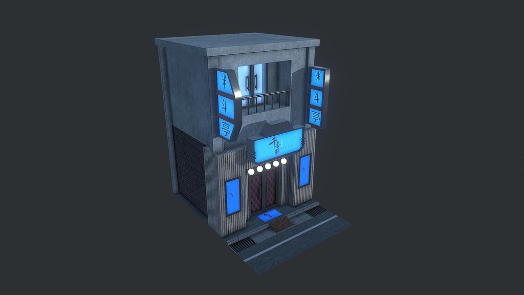 UEFN-Kitakyushu - A 3D model collection by goap - Sketchfab