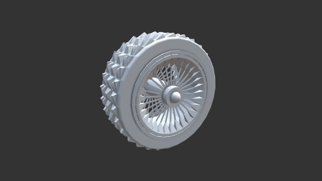 Modeling A Wheel Exercise - 3D model by Michael Lemmer (@xxmichael ...