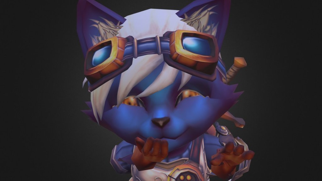 Cat swordman - 3D model by goblin165cm@gmail.com (@goblin165cm ...
