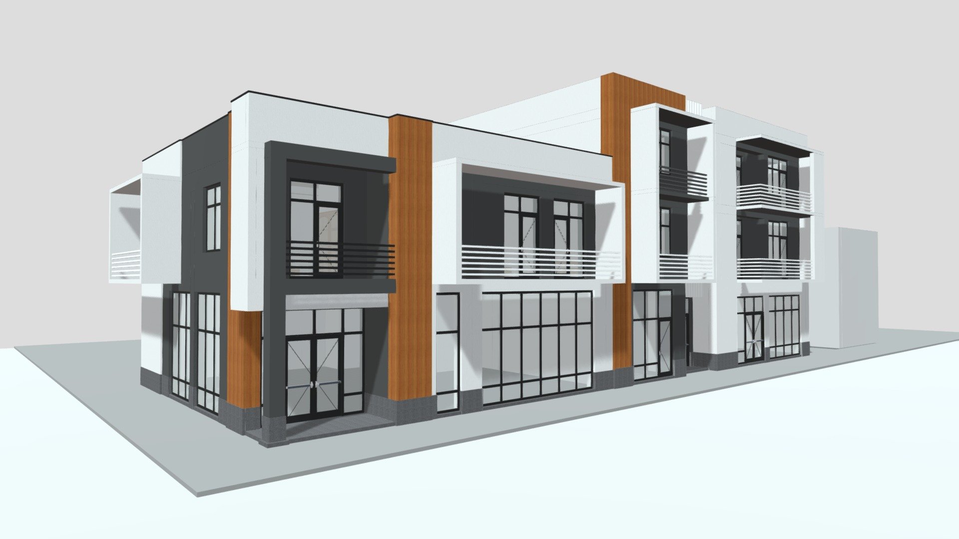 Architecture Design - 3D model by Lasha Gagnidze (@lashgagnidze ...