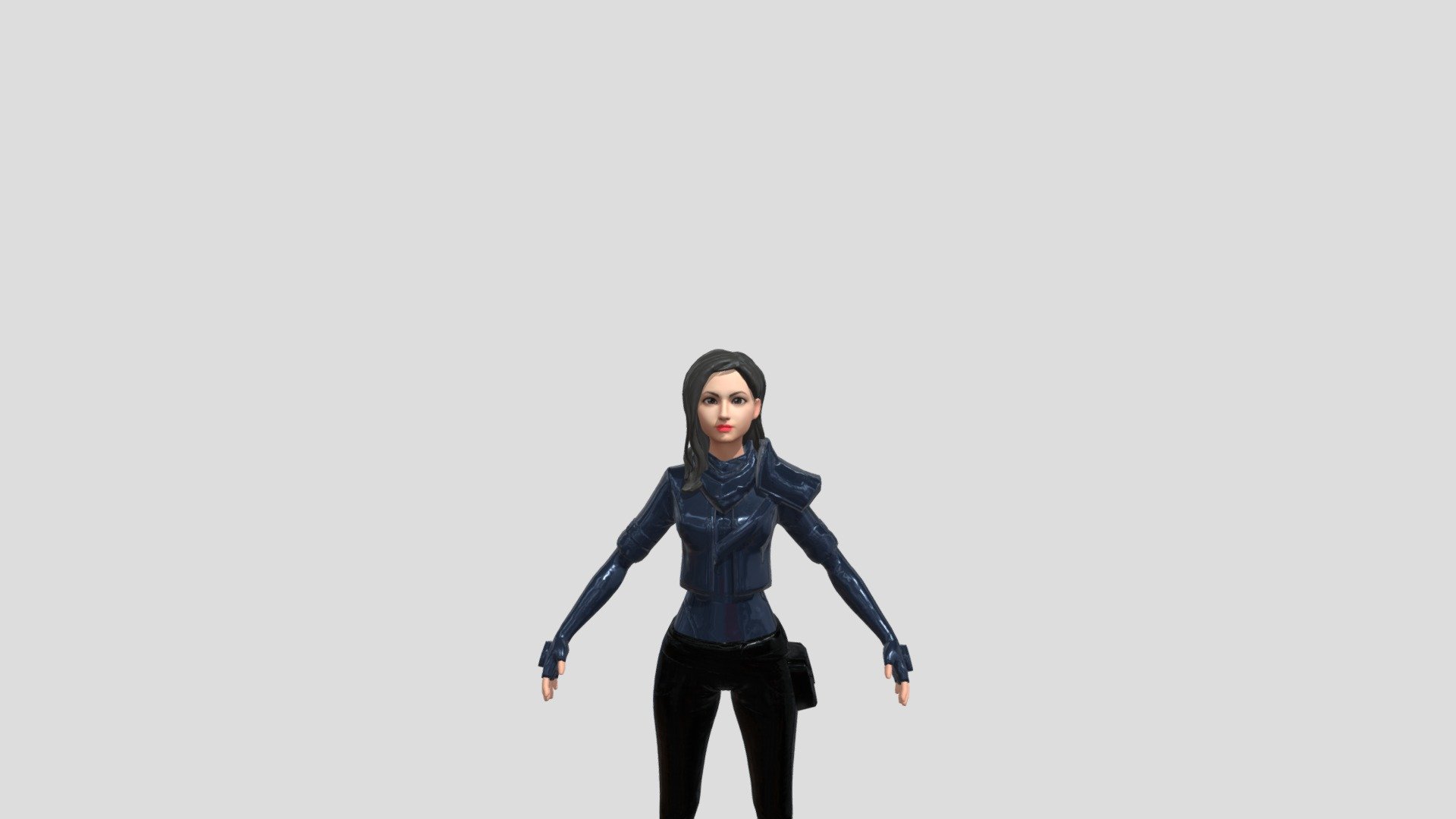 person,female,blue - Download Free 3D model by sarabeth.way [1e1e632 ...