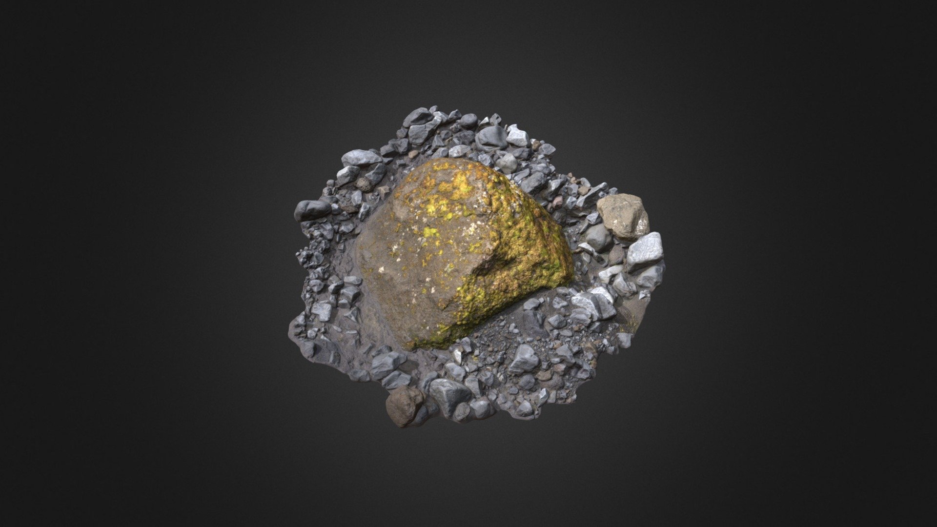 Icelandic_ Mossy_ Rock_lkpo - 3D model by Midgard Geographical Society ...